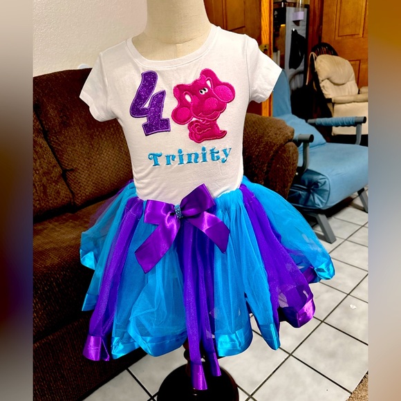 Dresses | Blues Clues Magenta Tutu Set | Poshmark